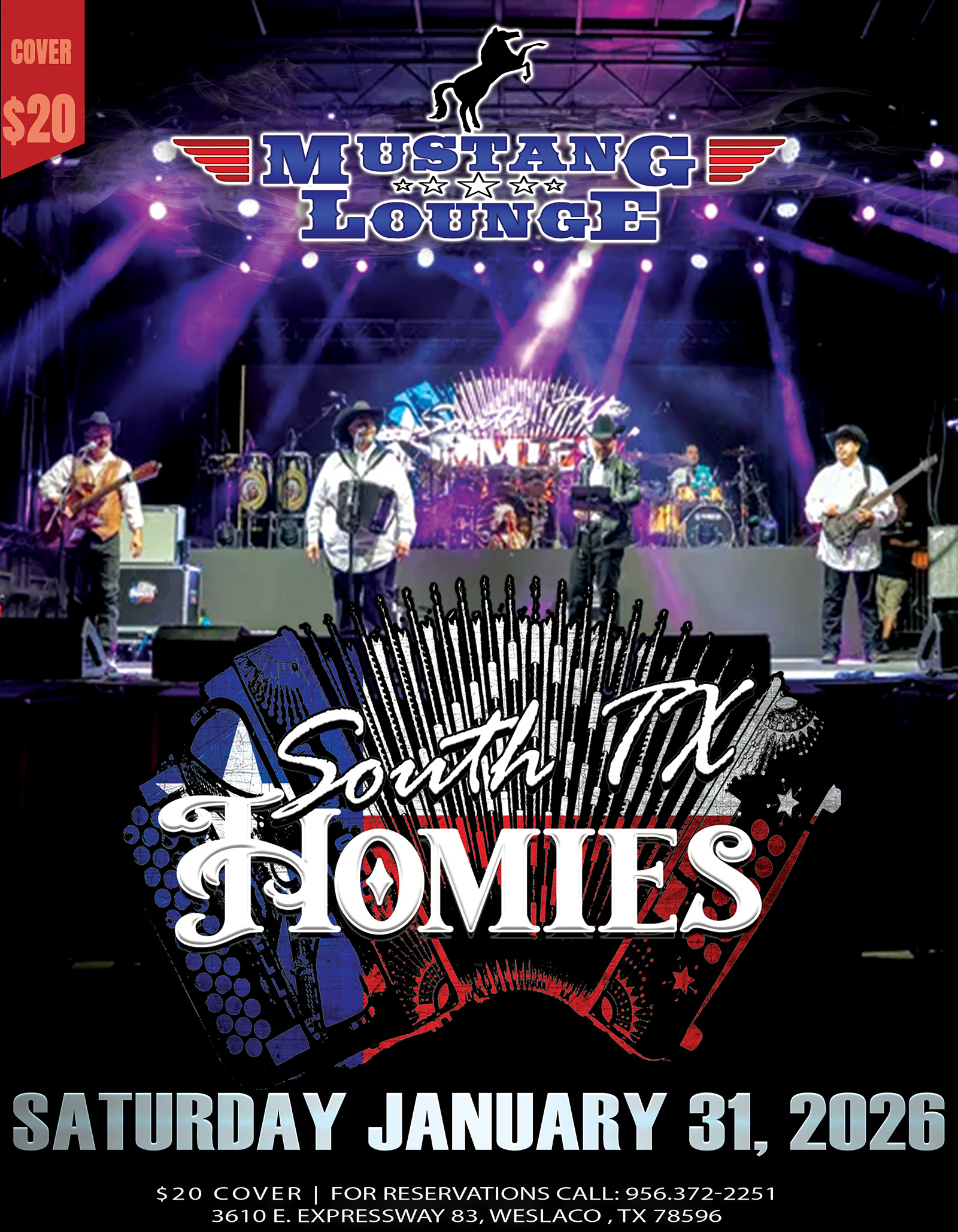 Mustang Lounge | Weslaco’s Country and Tejano Party Hub