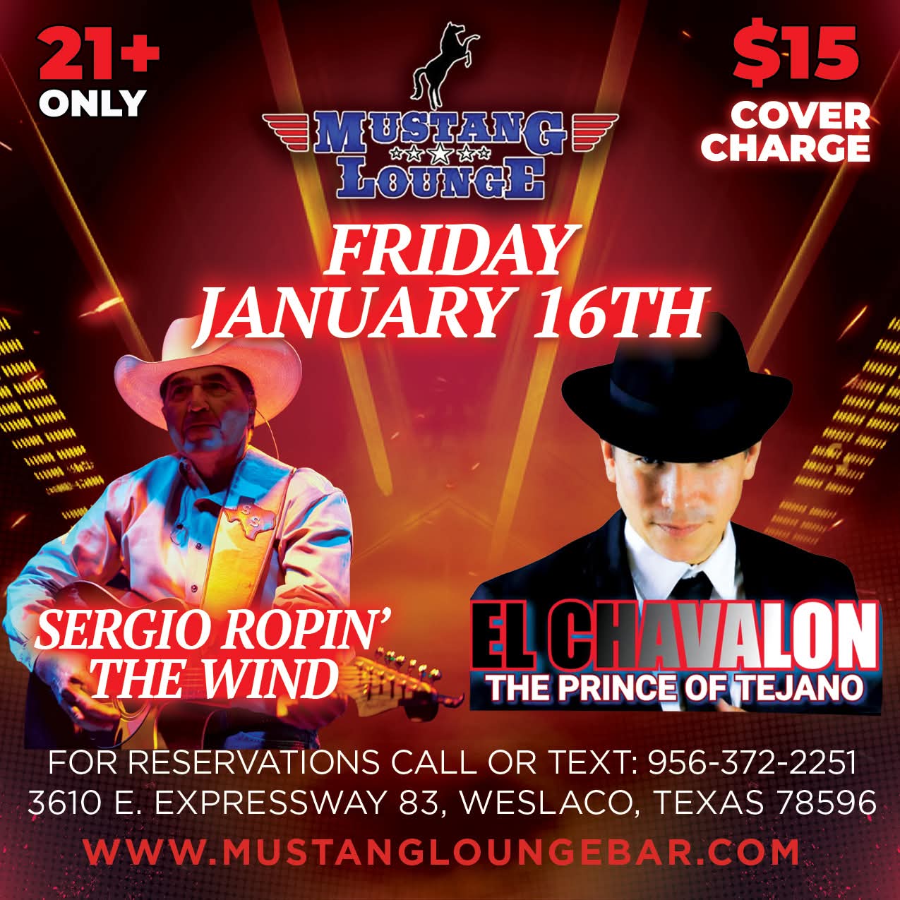 Mustang Lounge | Weslaco’s Country and Tejano Party Hub