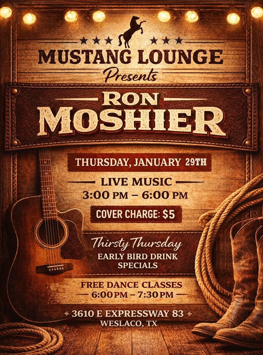 Mustang Lounge | Weslaco’s Country and Tejano Party Hub