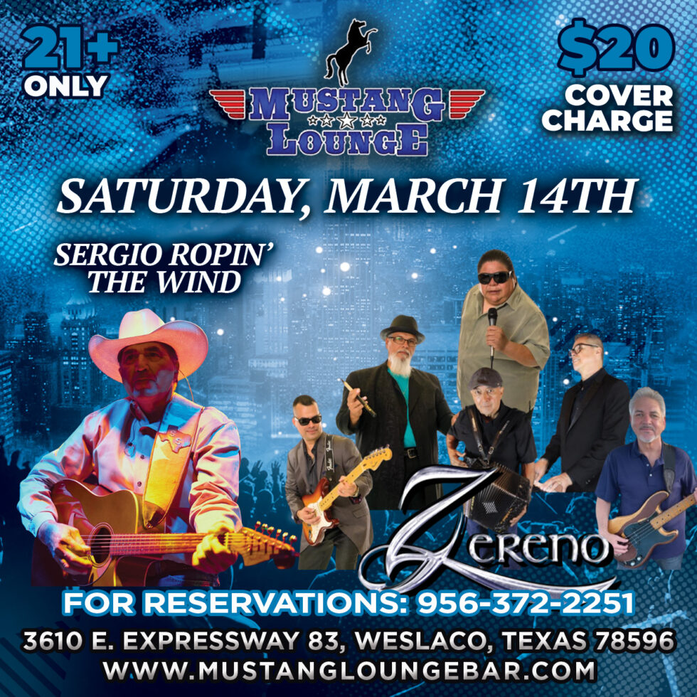 Sergio Ropin' the Wind & Zenero Live – Legendary Tejano & Conjunto ...